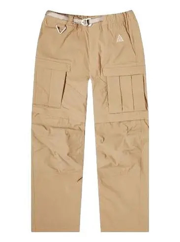 Nike Waterproof Cargo Pants With Multiple Pockets - Khaki