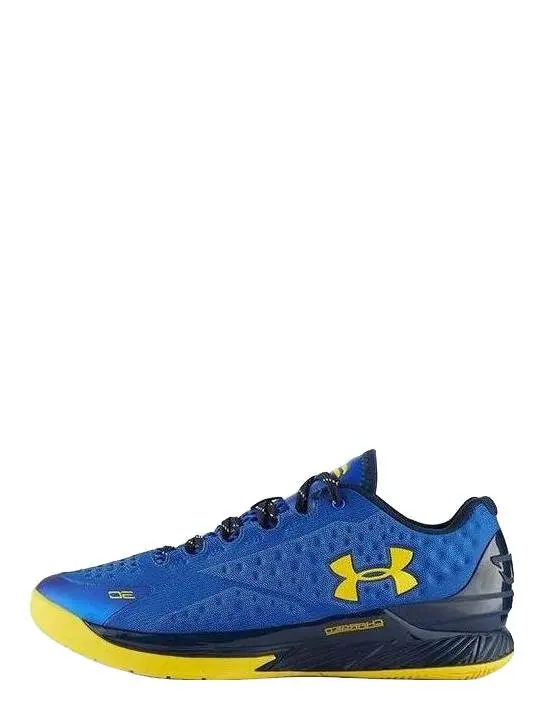 Under Armour Curry 1 Low "warriors" Basketball Sneakers - Blue