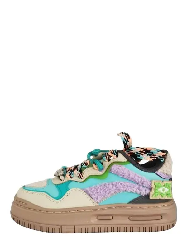 LI-NING X Disney Future C1 Retro-low Sports Shoes - Beige/multi
