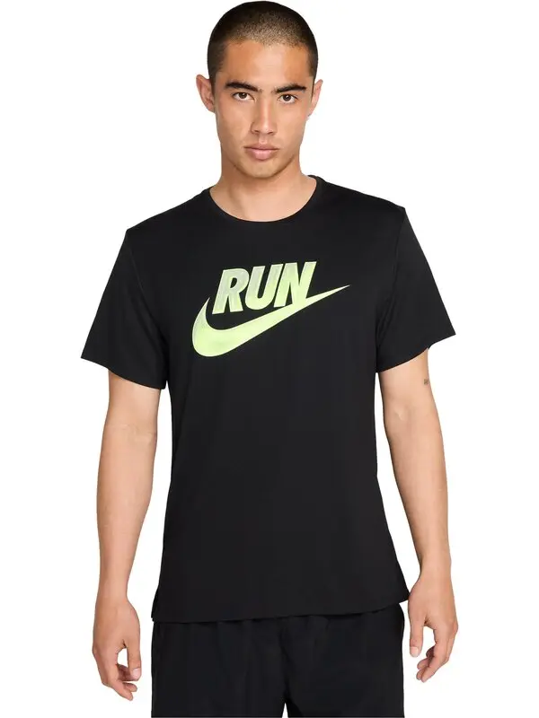 Nike Miler Run Energy T-shirt - Black