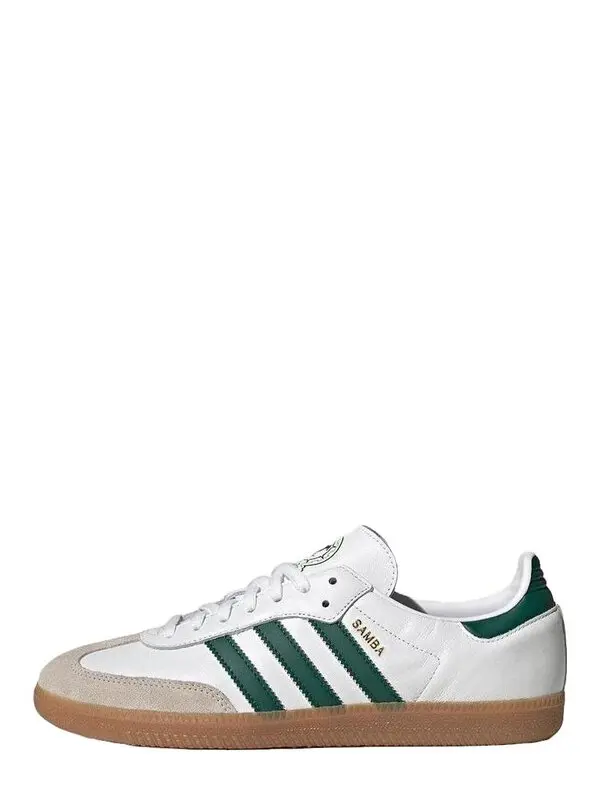 Adidas Samba Team Mexico Low Top Sneakers - White/green