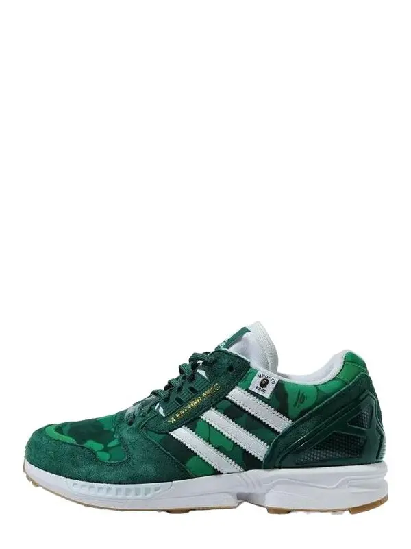 Adidas X Bape X Undefeated Zx 8000 "a-zx Series Camo - Green