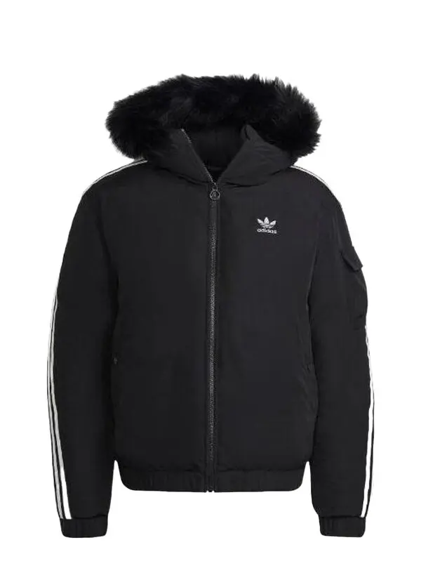 Adidas Winter Originals Bomber Jacket - Black/white