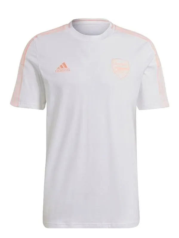 Adidas Afc Tee Arsenal Soccer/football Sports Short Sleeve - White