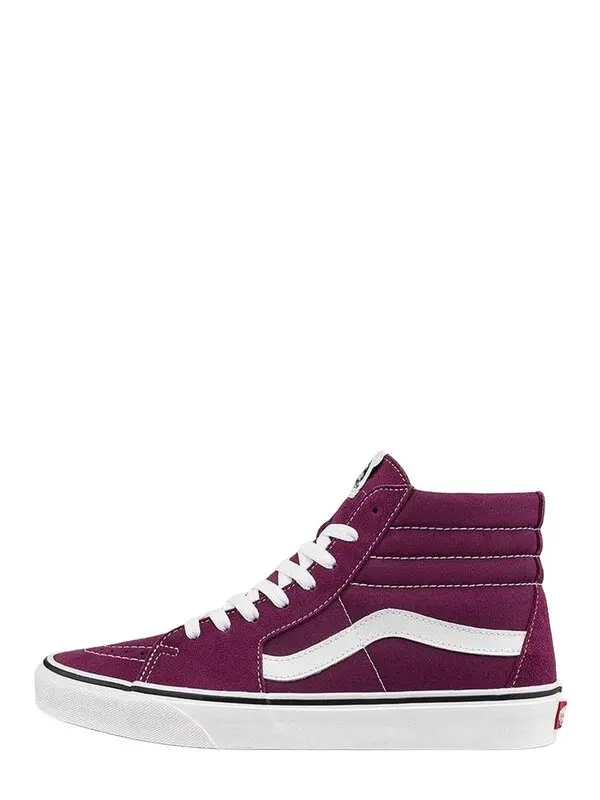 VANS Sk8-hi Lace Up Skate Shoes - Purple