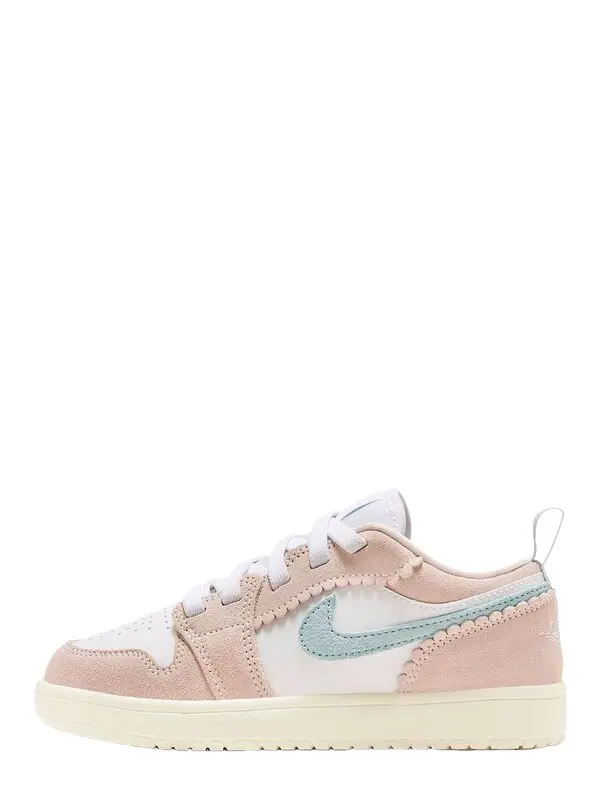 JORDAN Air 1 Low Alt Se Scalloped Edge - Guava Ice/jade Ice/white