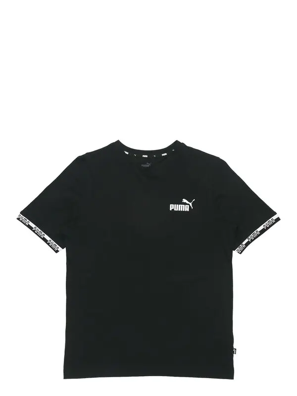 PUMA Short Sleeve T-shirt - Black
