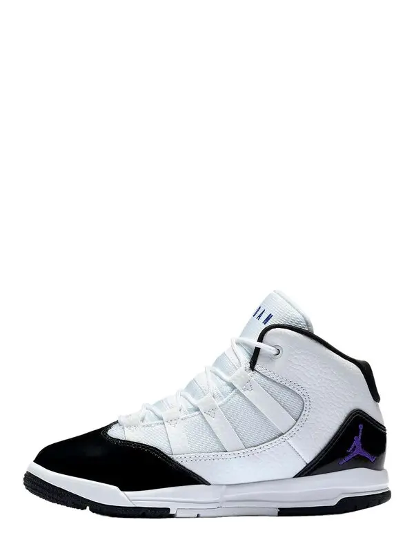 JORDAN Air Max Aura Mid Top Sneakers - White/black