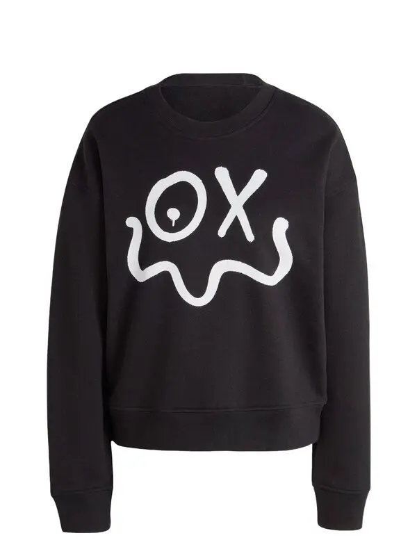 Adidas Originals X Andr Saraiva Graphic Sweatshirt - Black