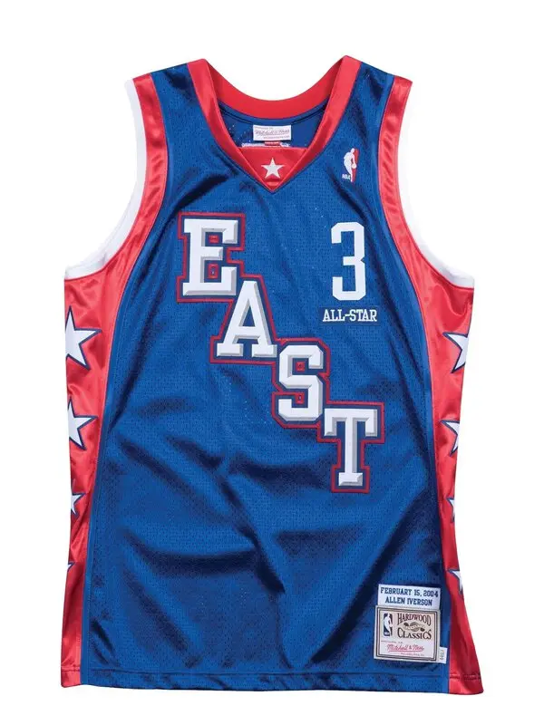 Mitchell & Ness X Nba All-star East 2004 Jersey 'allen Iverson 03 - Blue