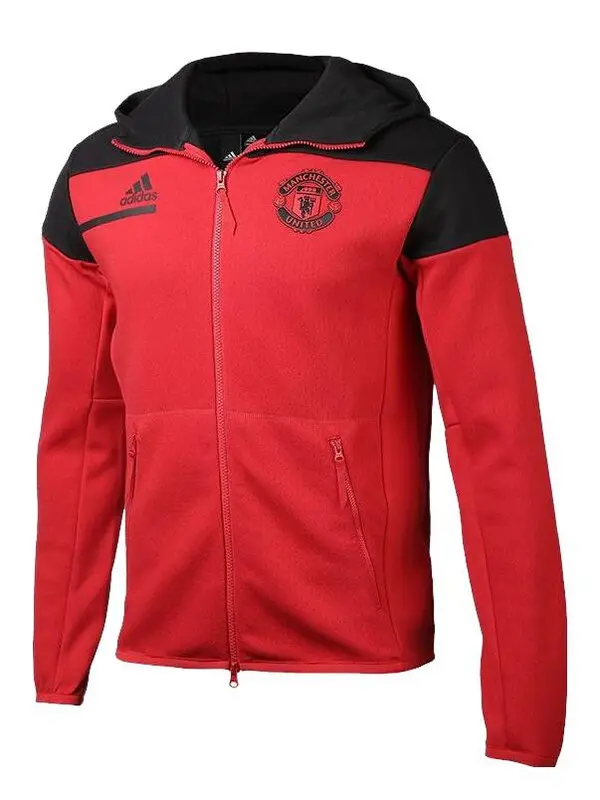 Adidas Manchester United 20-21 Season Track Jacket - Red