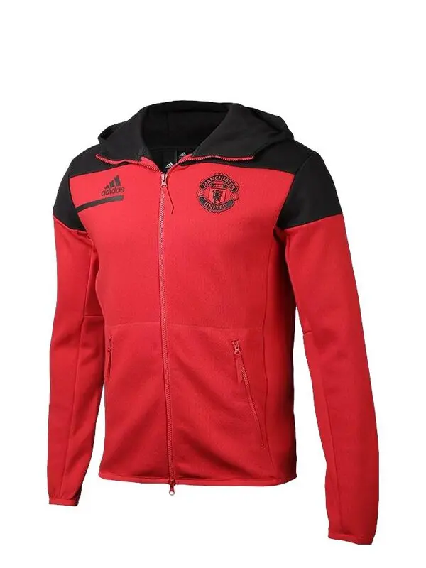 Adidas Manchester United 20-21 Season Track Jacket - Red