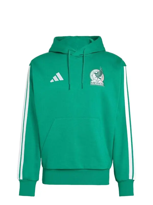 Adidas Mexico Dna Fleece Hoodie - Bold Green