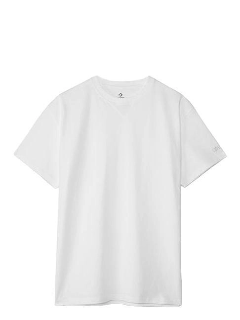 CONVERSE X Kim Jones Logo Print Sports Crewneck Short Sleeve - White