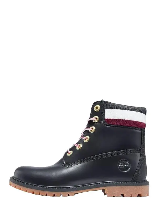 Timberland Inch Heritage Premium Waterproof Boots - Black/brown/white