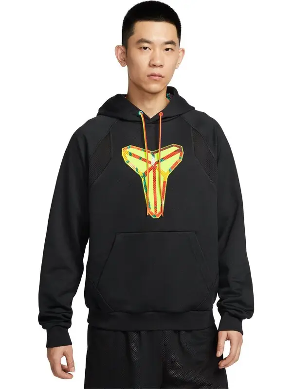 Nike Kobe Therma-fit Pullover Hoodie - Black/volt