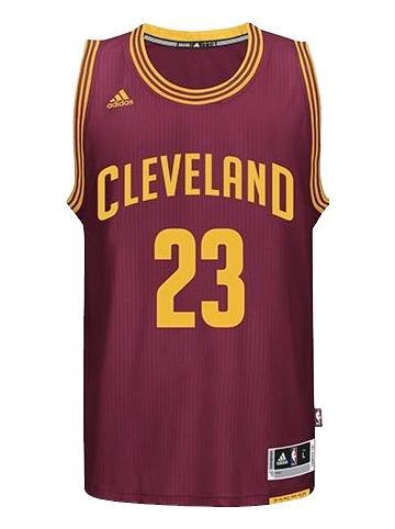 Adidas Sw Cleveland Cavaliers Lebron James Jersey - Red/yellow