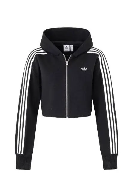 Adidas Originals Premium Zipper Hoodie - Black