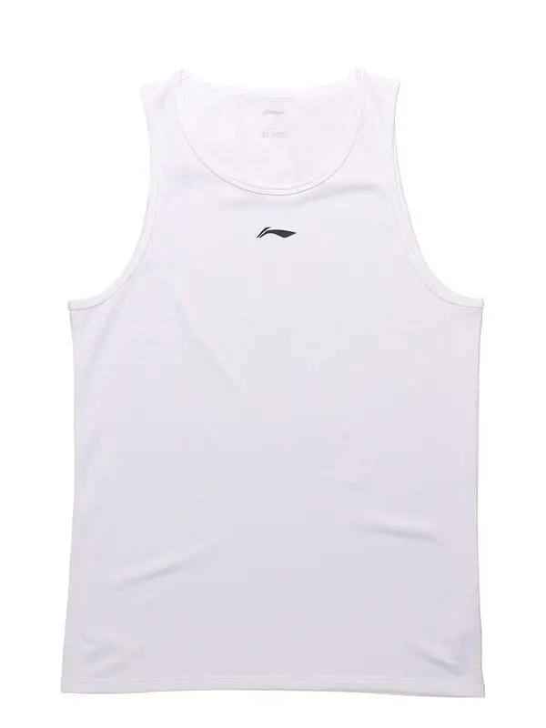 LI-NING Basic Logo Tank - White/black