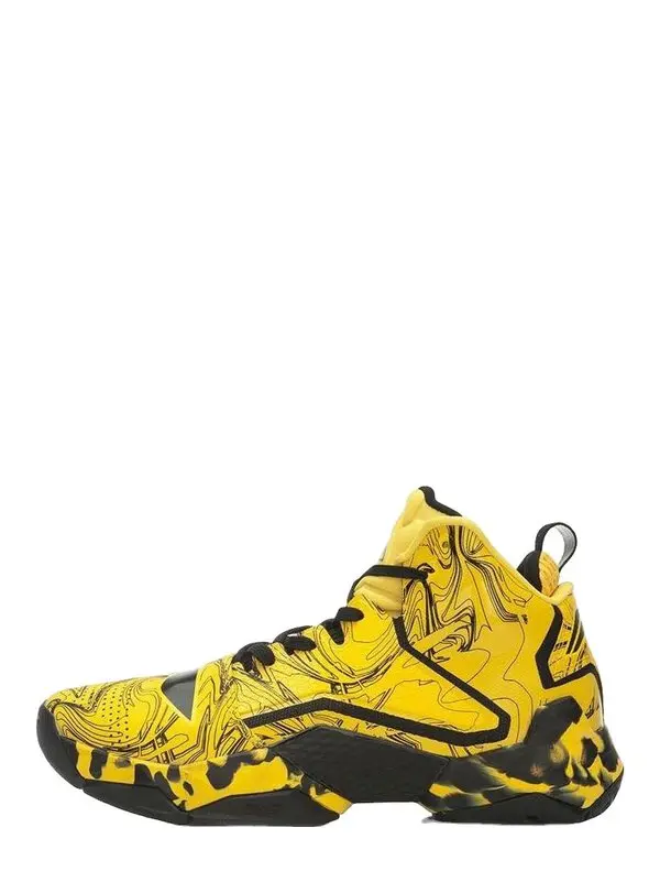 LI-NING Power 2 X Cba High Top Sneakers - Yellow/black