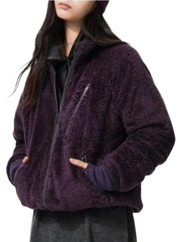 Uniqlo X Needles Fleece Jacket - Purple