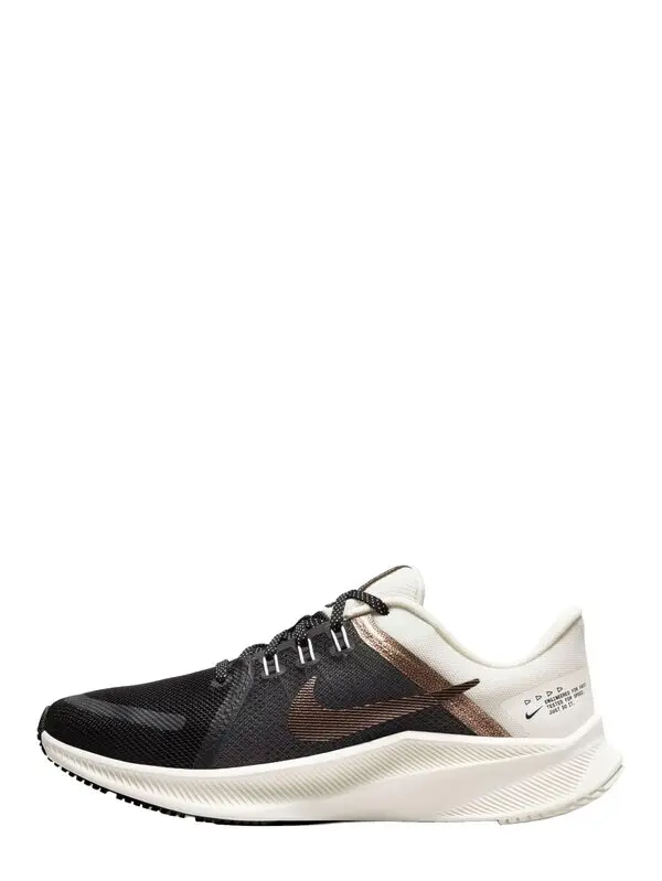 Nike Quest 4 Premium Athletic Sneakers - Black/sail/metallic Coin