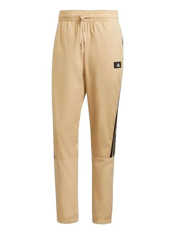 Adidas Colorblock Splicing Woven Sports Pants/trousers/joggers Khaki - Default Color