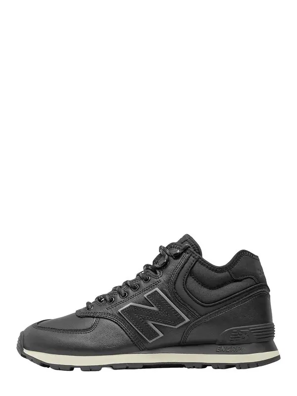 NEW BALANCE 574 Series Mid Top Sneakers - Black
