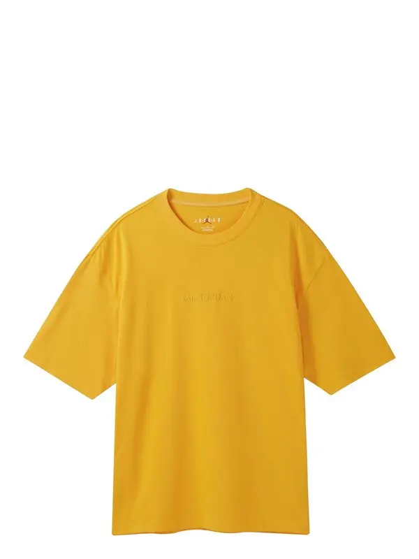 JORDAN Wordmark Tee - Yellow