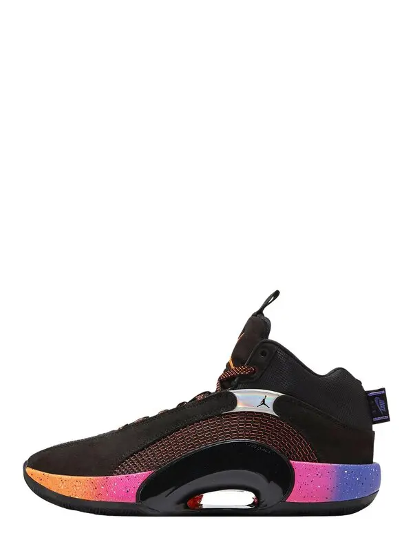JORDAN Air 35 Pf 'sunset' Basketball Sneakers - Black/orange/fuchsia