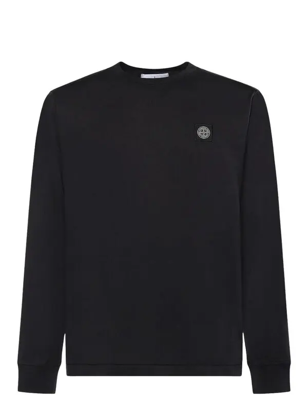 Stone Island 2100031 Compass Print T-shirt - Black
