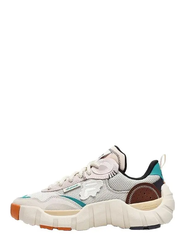 FILA FUSION Bone Sneakers - Pink/white/grey