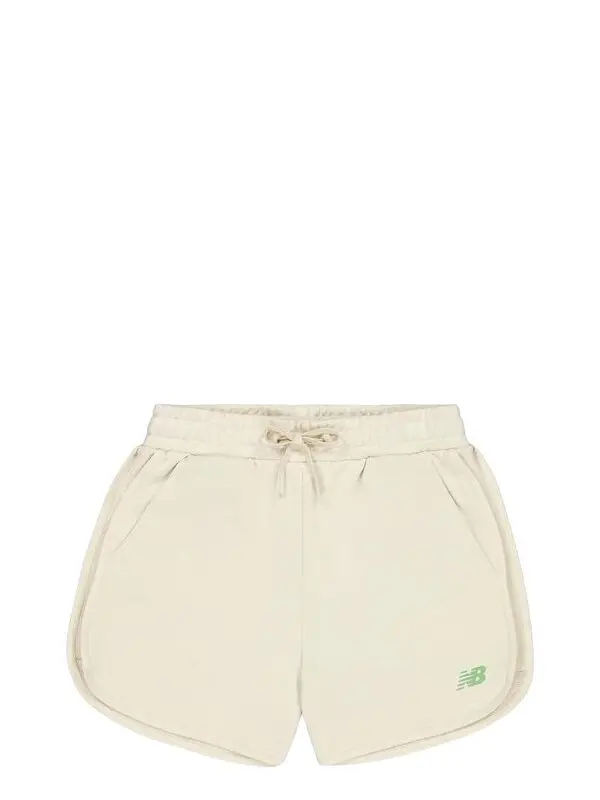 NEW BALANCE High-rise Athletic Shorts - Beige