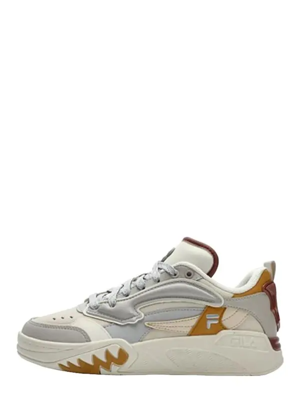 FILA FUSION Desperado Low Top Shoes - White/grey/orange