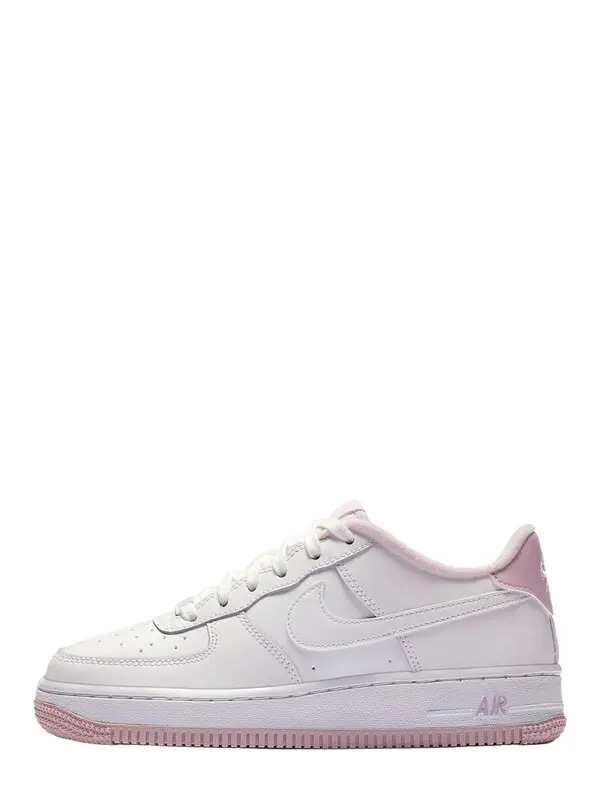 Nike Force 1 Low Top Sneakers - White/pink