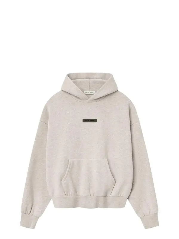 Fear Of God Ss25 Classic Hoodie - Heather Stone