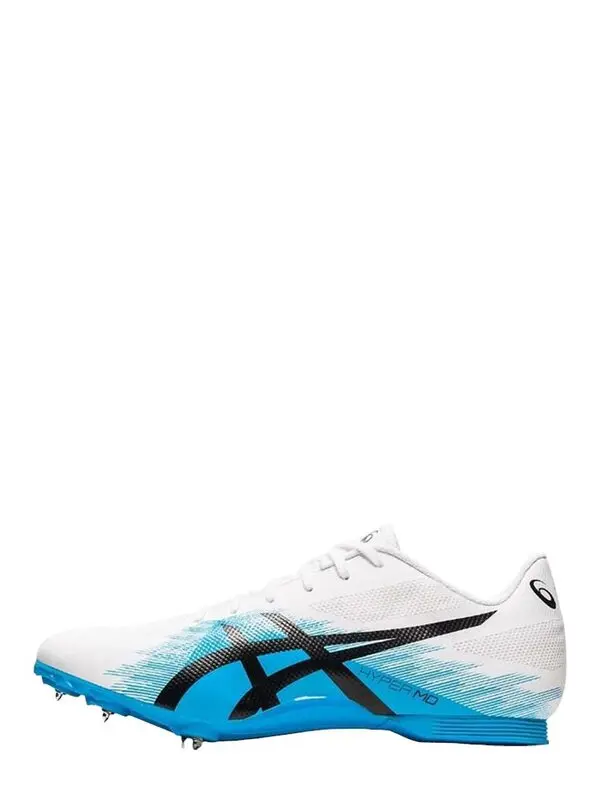 Asics Hyper Sprint Athletic Shoes - White/blue