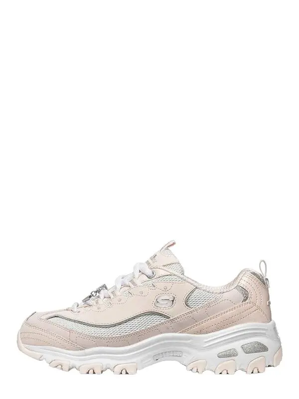 Sketchers D'lites 1.0 Sneakers - White/pink