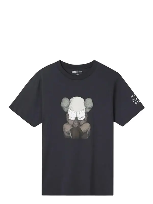 Uniqlo X Kaws Tokyo Graphic T-shirt - Dark Grey