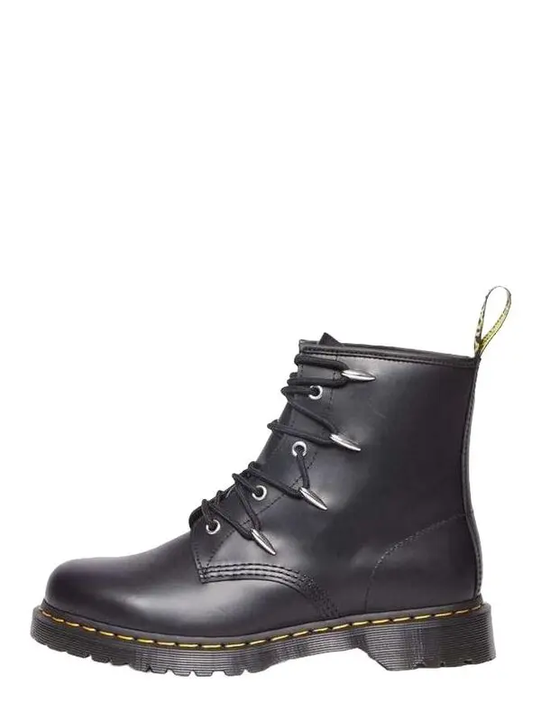 Dr. Martens 1460 Alien Hardware Leather Lace Up Boots - Black