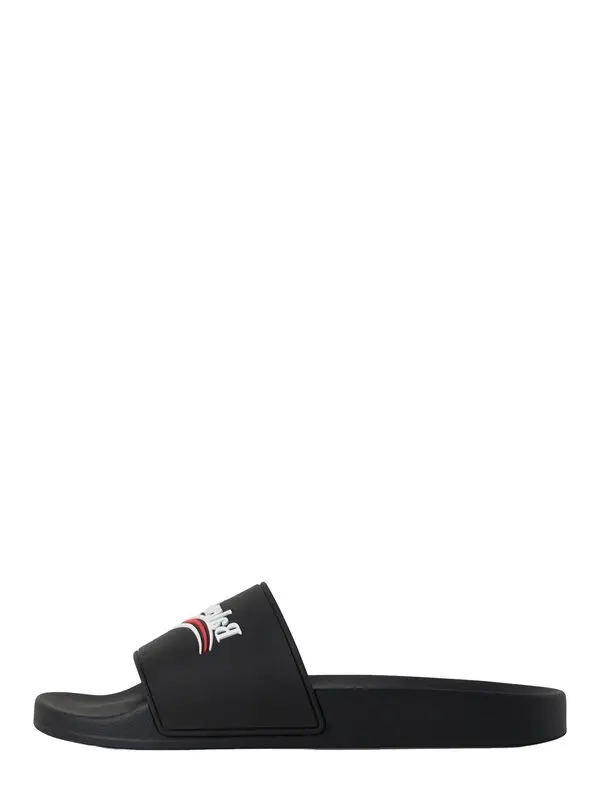 Balenciaga Pool Slides - Black