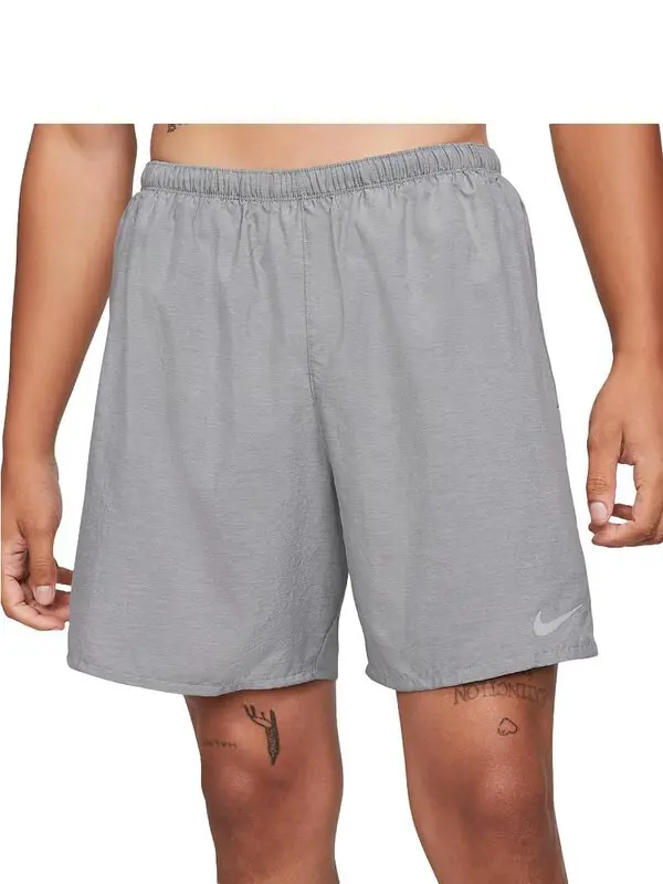 Nike Challenger Brief-lined Running Shorts - Smoke Grey/heather