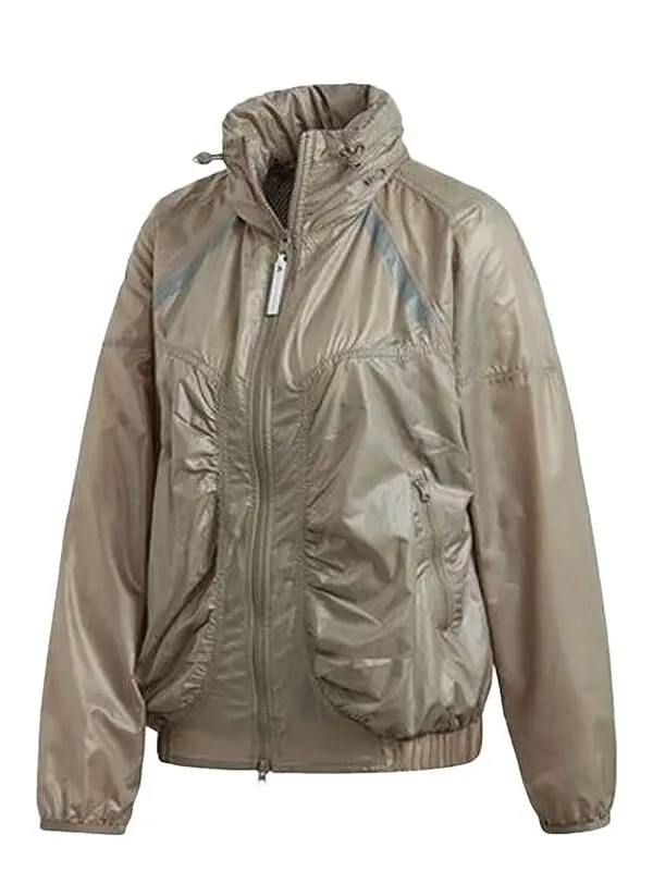 Adidas Stella Mccartney X Lightweight Zip-up Jacket - Grey