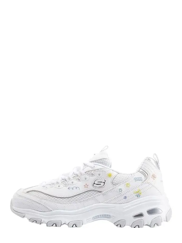 Sketchers D'lites 1.0 Sneakers - White