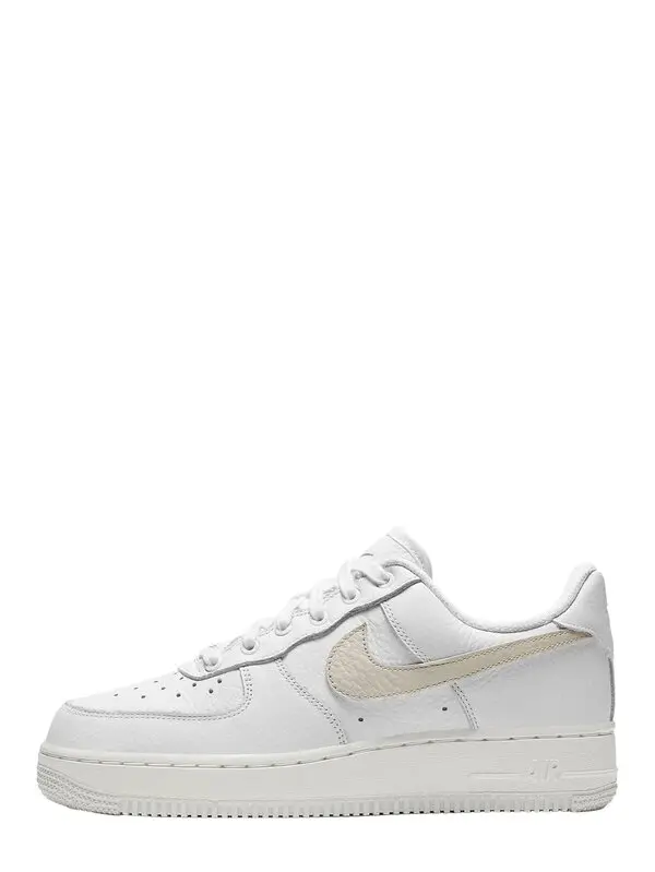 Nike Force 1 '07 Low Top Sneakers - White/orange