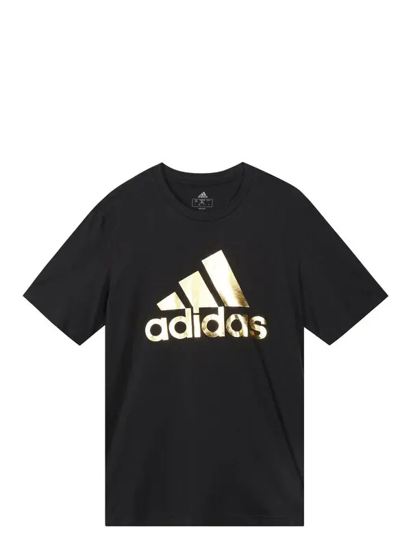 Adidas 8-bit Foil Grfx Printed Short Sleeve Tee - Black