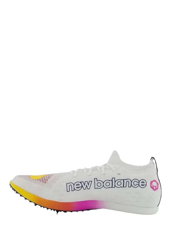 NEW BALANCE Fuelcell Md-x Racing Spikes - White/orange/pink