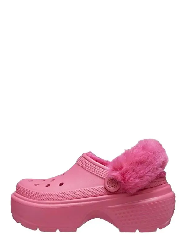 CROCS Stomp Lined Clogs - Hyper Pink