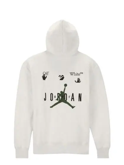 JORDAN X Off- Mj Hoodie - White