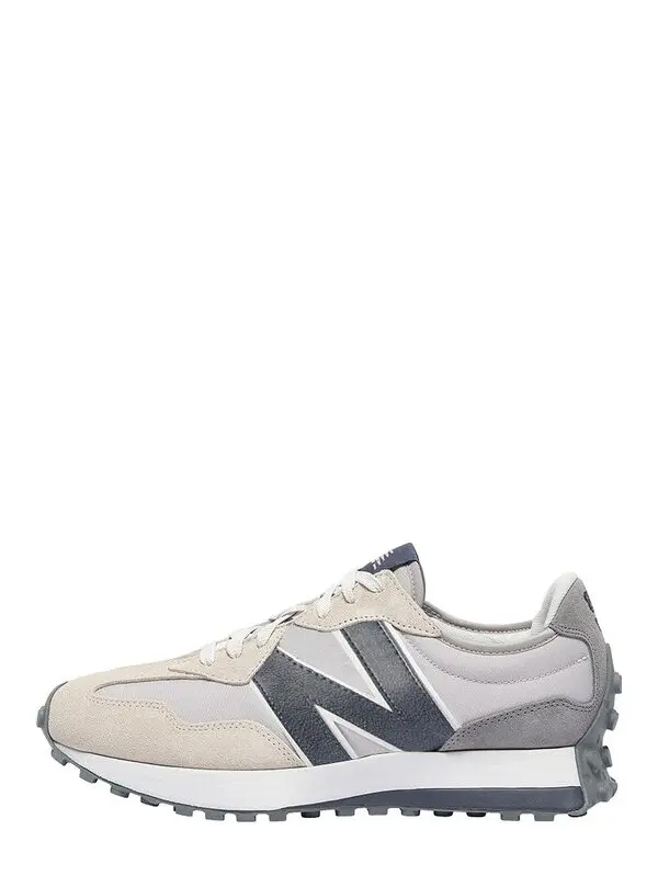 NEW BALANCE 327 Low Top Sneakers - Gray/white/navy Blue